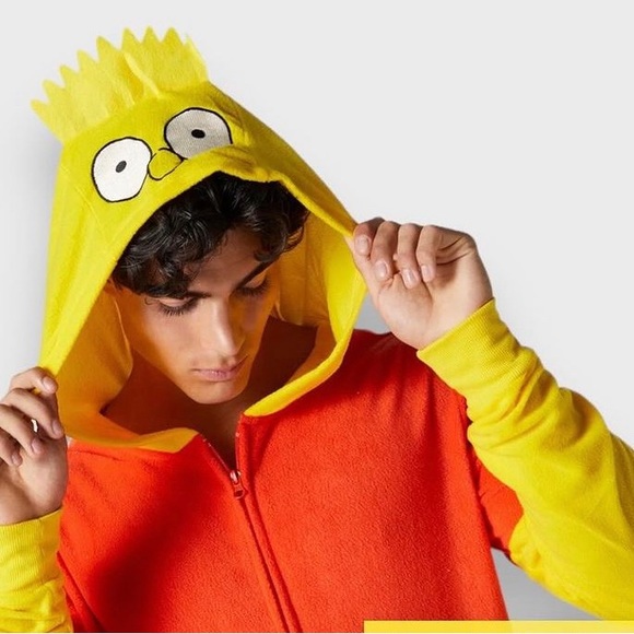 Simpsons | Shirts & Tops | Vintage Bart Simpson Hoodie Xs | Poshmark